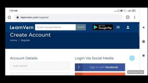 LearnVern website में account कैसे बनाये | How to create an account in LearnVern website