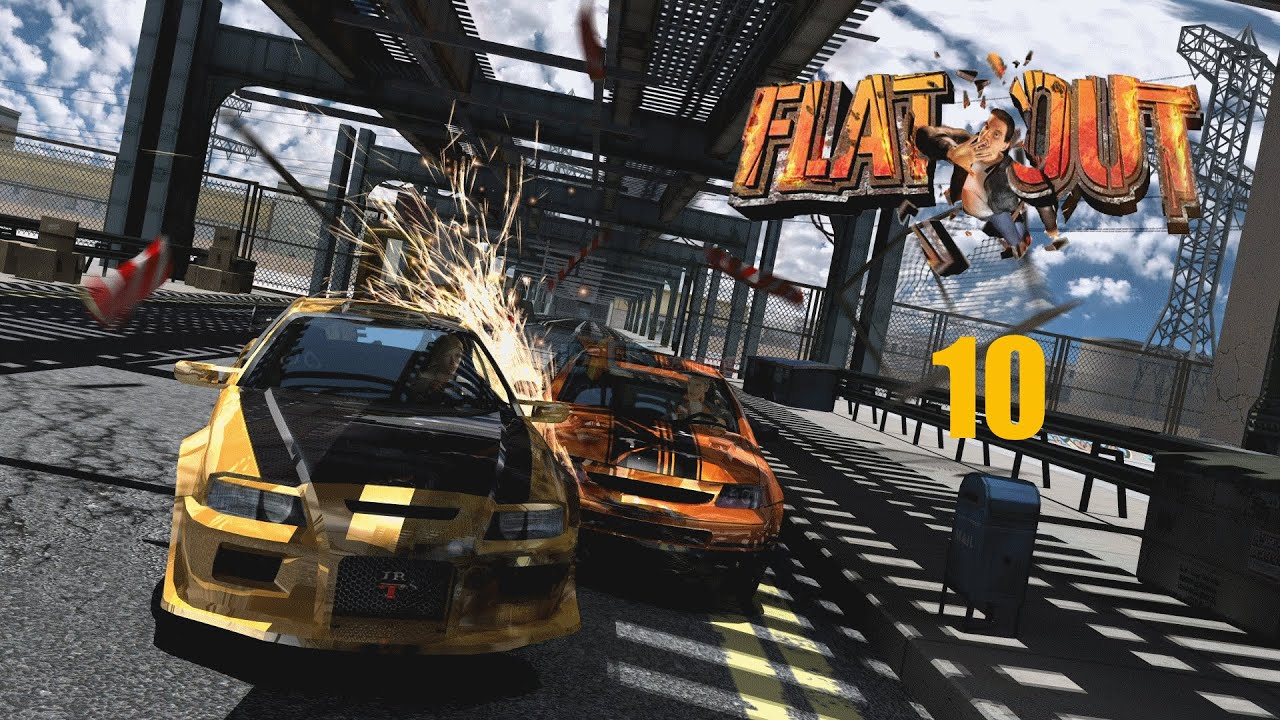 FlatOut №10 -  Короткий отрыв.
