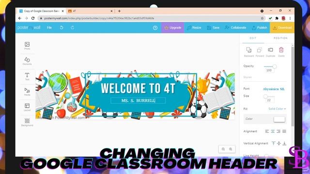 How to Change your Google Classroom Header – смотреть онлайн видео от ...