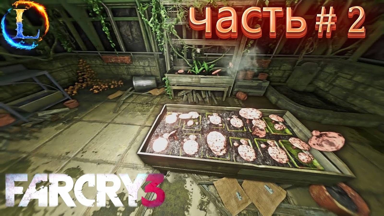 Успокойте меня я щас с ума схожу от ГРИБОЧЕК► Far Cry 3 (сложности чемпион) Прохождение #2 Часть