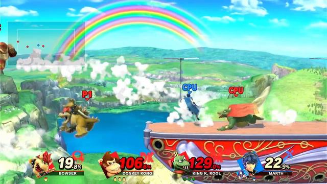 Immortal Marth VS Bowser + Donkey Kong + King K Rool - Super Smash Bros ...