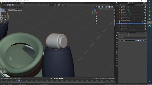 23. Blender 3.0 Character Modeling Tutorial - Retopology