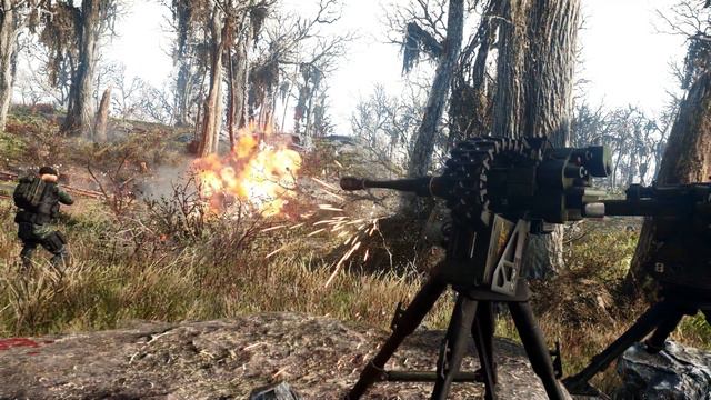 Fallout 4 турели.  Мод "Системы защиты поселений / Settlement Defence Systems".(Russian / English/).