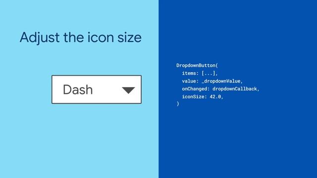 DropdownButton - Widget of the Week