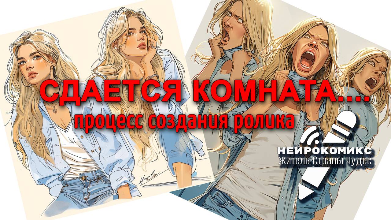 НЕЙРОКОМИКС. Процесс от идеи до воплощения