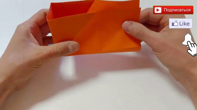 Qog'ozdan quti yasash // Qog'ozdan narsalar yasash // origami box ...