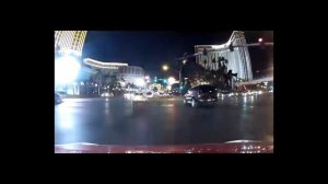 Driving thru LasVegas high-speed