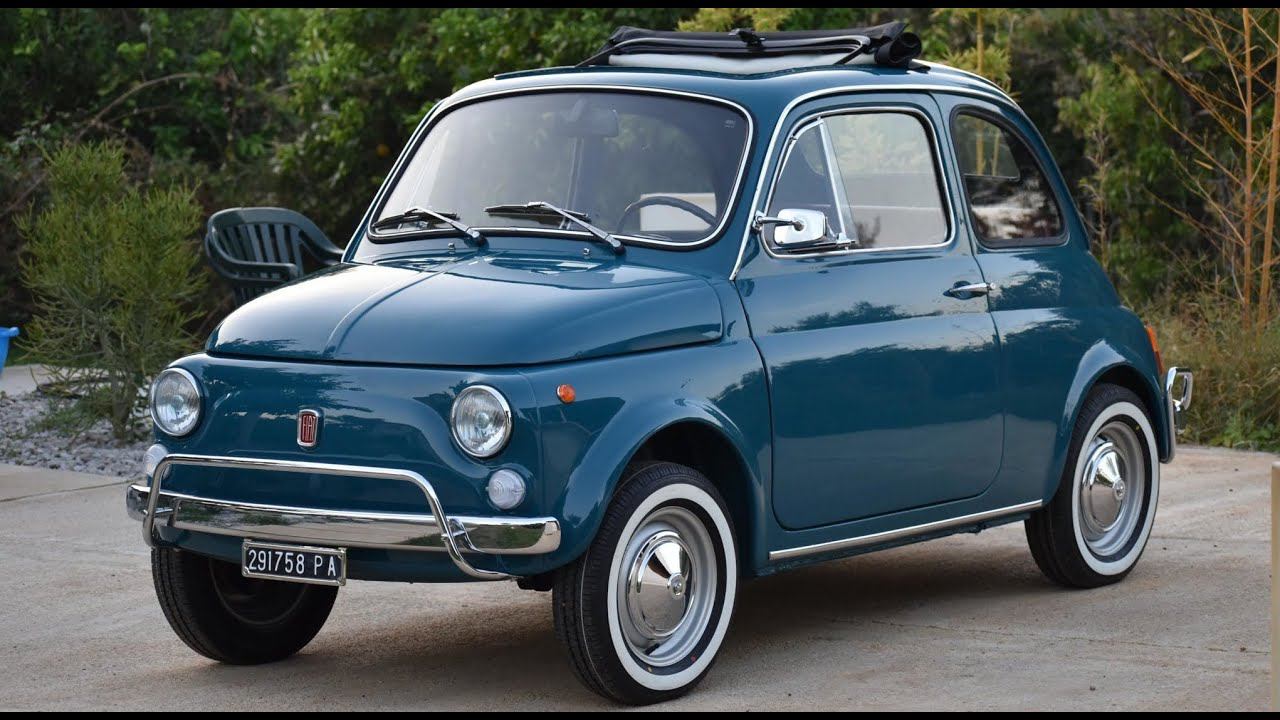 Fiat 500 1:16 от производителя Bburago клип культового автомобиля