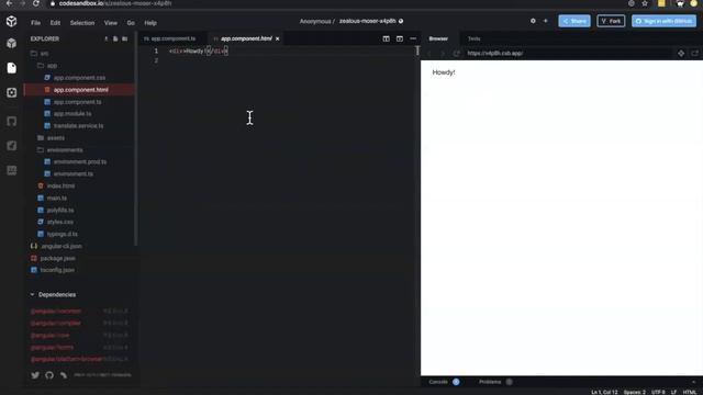 Angular on Codesandbox – смотреть онлайн видео от Реакт и Ресурсы для Развития в хорошем ...