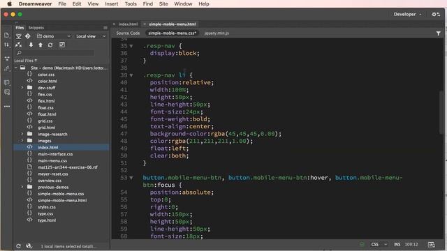 05 add css media query and breakpoint – смотреть онлайн видео от CSS ...
