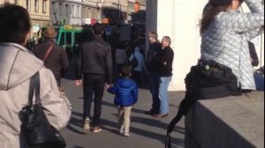 Scientology-Basel-Stand bei der Mittleren Brücke 1 - 31. Oktober 2015