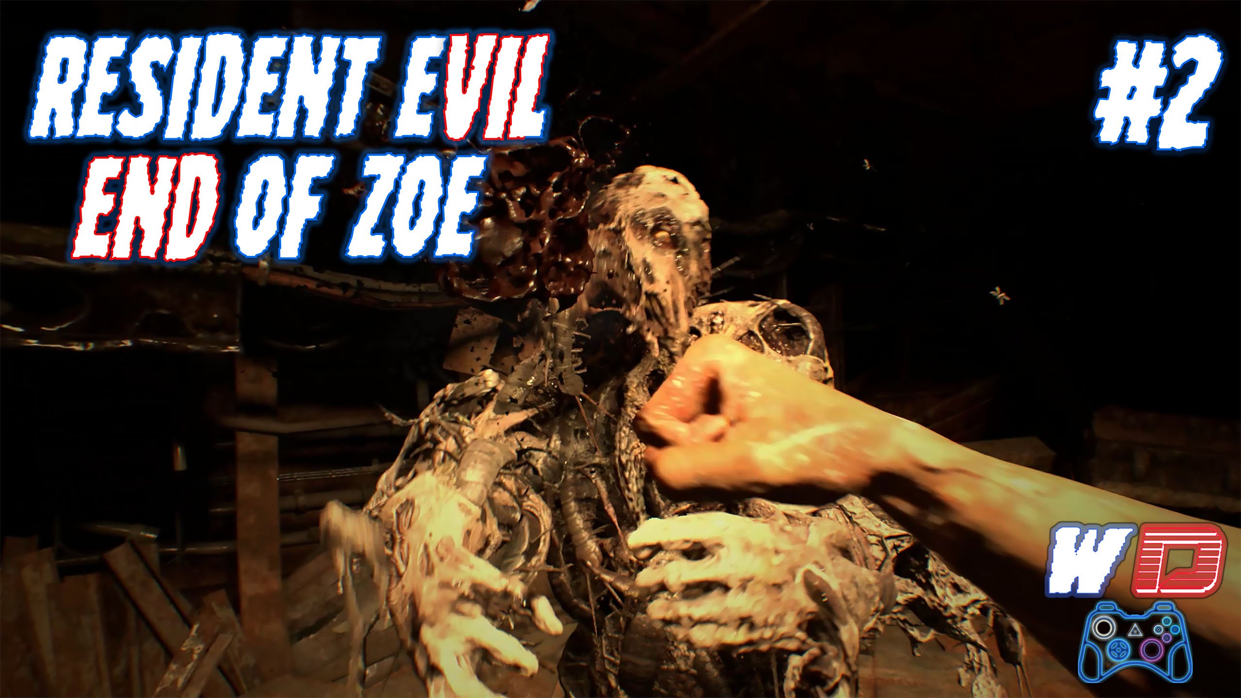 Resident Evil 7: End of Zoe. Прохождение #2. Мордобой
