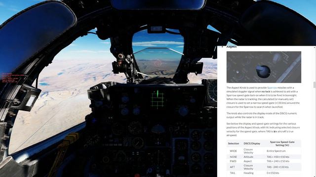 F-4E Phantom： AIM-7 Sparrow (Boresight) Guide ｜ DCS