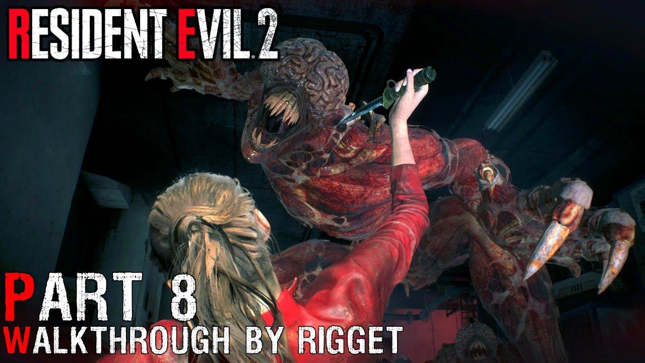 Resident Evil 2 Remake CLAIRE (2) Прохождение Часть 8 "В поисках вакцины"