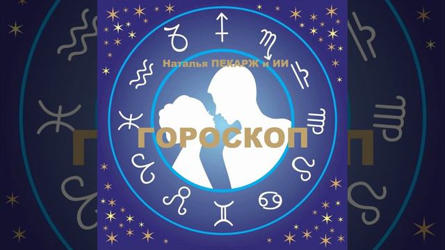 ГОРОСКОП - Песня Наталья Пекарж и ИИ