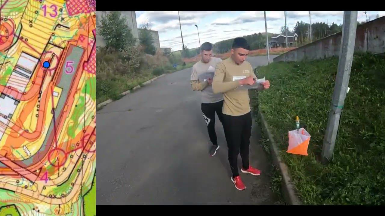 Невский спринт денья 1 (Headcam orienteering #4)