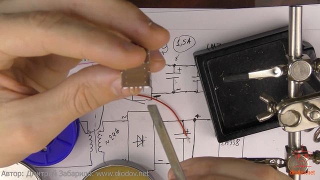 19.2. Схема подключения USB разъема к блоку питания