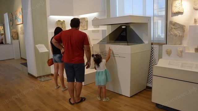 3D оборудование для Античной экспозиции музея-заповедника «Херсонес Таврический»