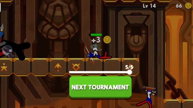 Supreme Duelist Stickman. Сражаемся с CPU-hard, против TOURNAMENTA (Босса).
