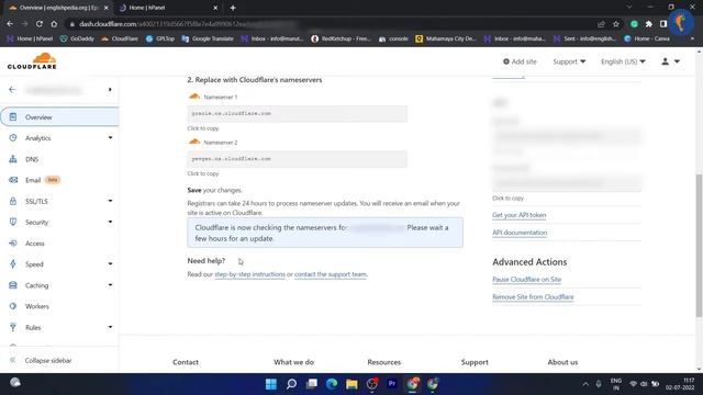 How To Connect Website With CloudFlare In 2023 ?| Setup CloudFlare CDN Free – смотреть видео ...
