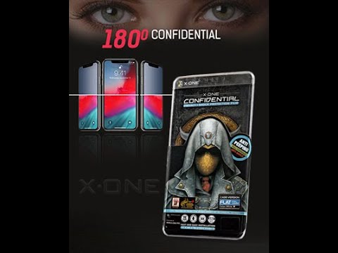 Краш-тест X-ONE Confidential - Антишпион  с защитой от подглядывания  _ обзор