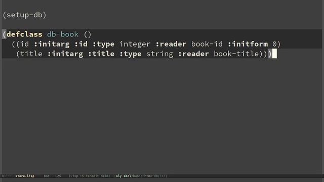 Easy database with cl-dbi and sxql (Common Lisp)