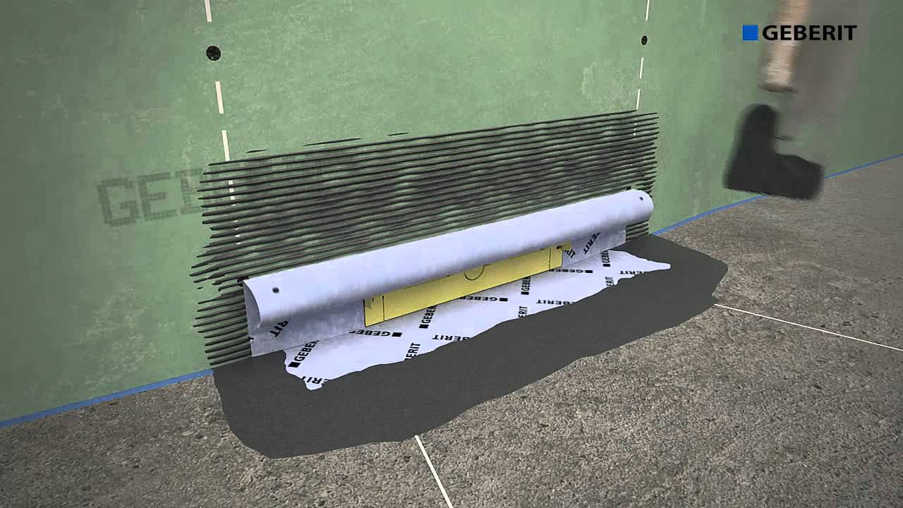 Монтаж трапа в стену (II поколение)