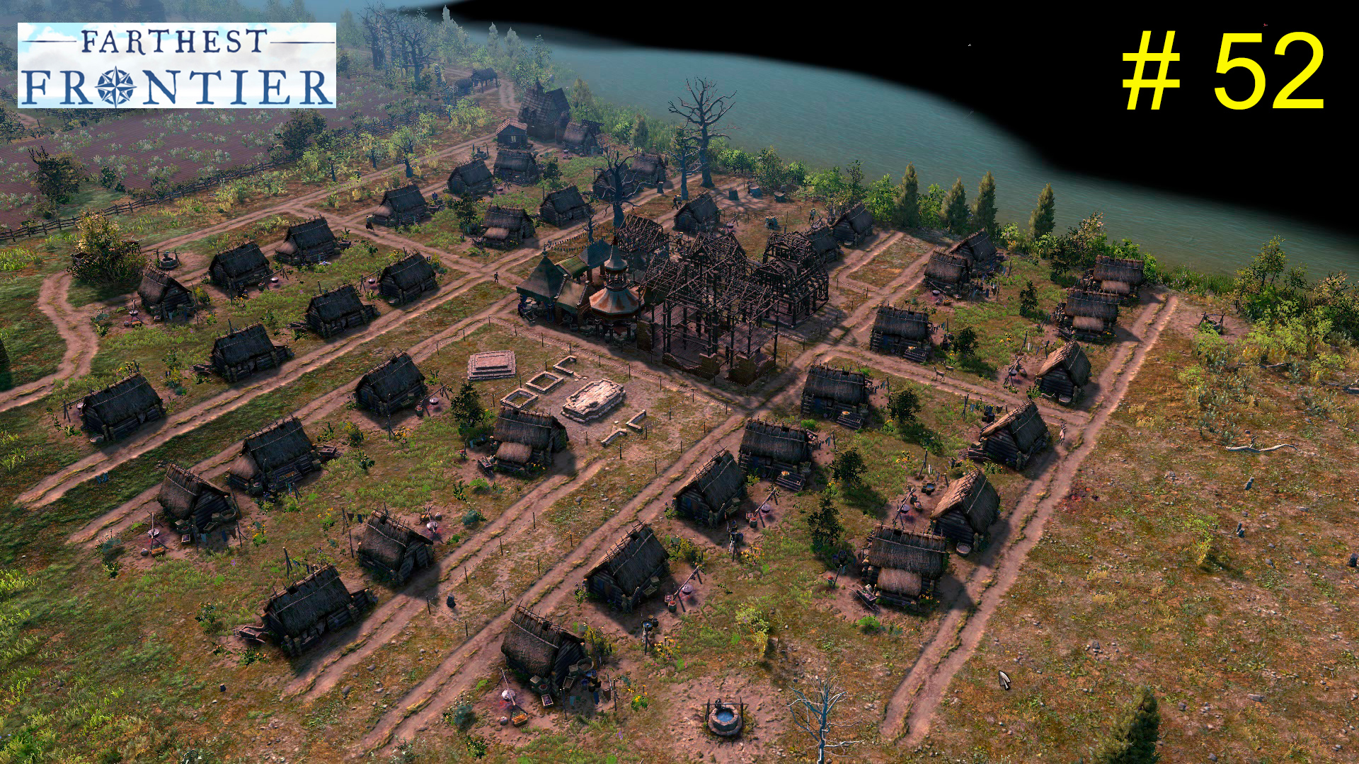 Строим деревушку - Выселки. Принципиально иная форма застройки. # 52. Прохождение Farthest Frontier