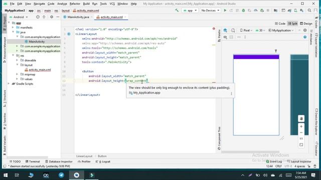 Lecture 9 - Getting Views from XML to JAVA | Android Development | By ...