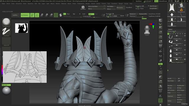 8. Crown Armor Details