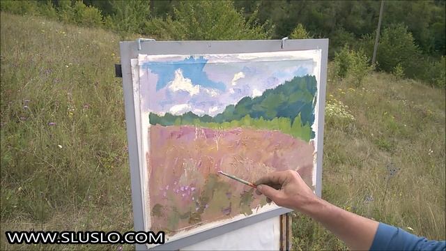 Художники Екатеринбурга и Красноярска на пленэре - картины маслом. Куда поехать на пленэр 2022