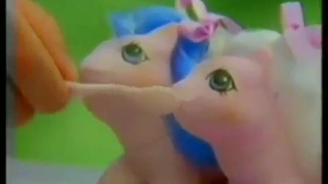 1988 Hasbro  My little pony Twins