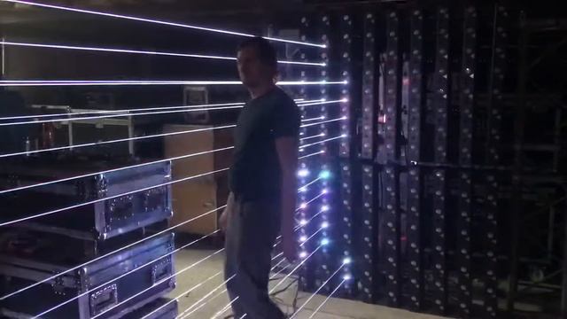 Interactive Laser bar touchdesigner