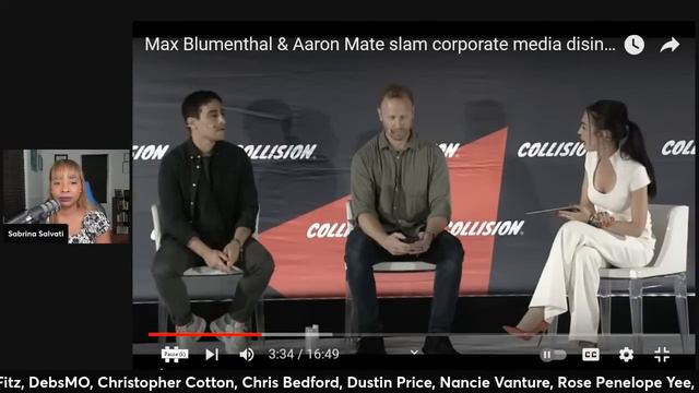 AARON MATE' & MAX BLUMENTHAL PUSH BACK, RICHARD WOLFF RECENT CLASS SHIFT, TYREL VENTURA JOINS ...