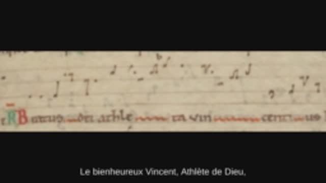 Beatus Dei athleta Vincentius