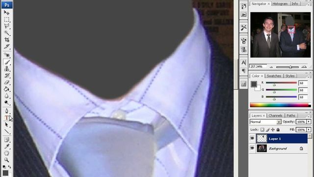 7. Инструменты рисования. Изменение цвета кожи