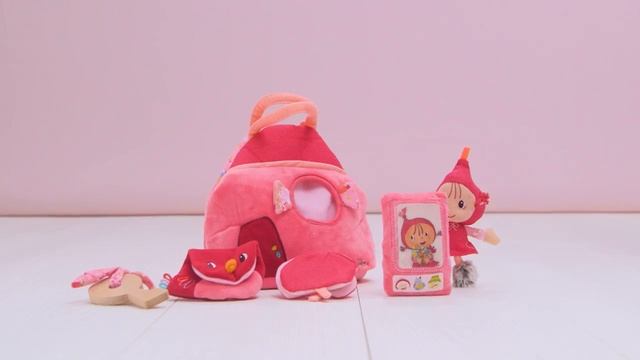Мягкая сумочка-игрушка с аксессуарами Lilliputiens «Красная Шапочка»
