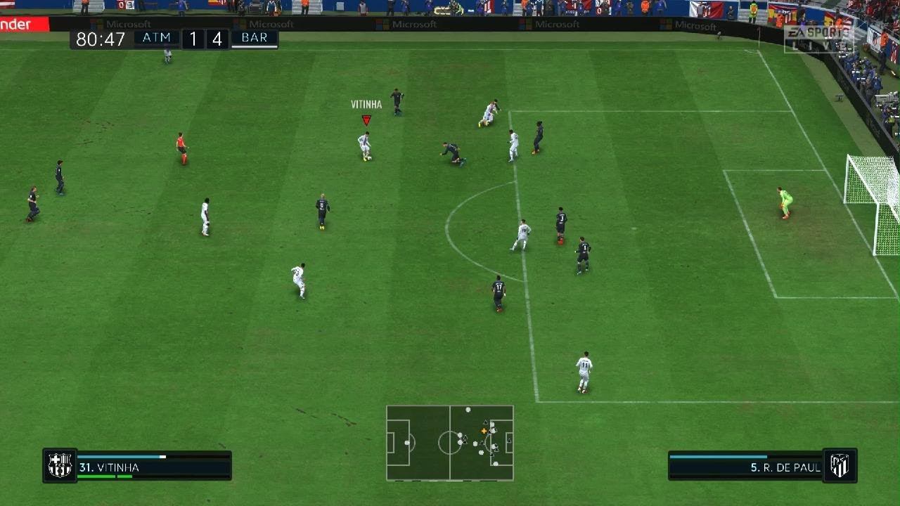 FIFA 23 заварушка перед штрафной