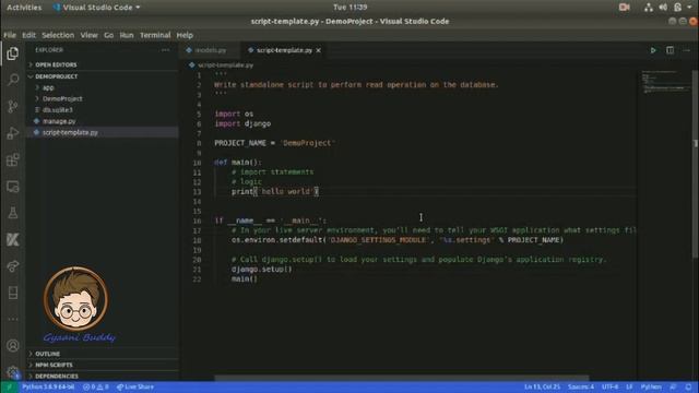 How to write django standalone Scripts | – смотреть онлайн видео от Junior в Мире Реактивных ...