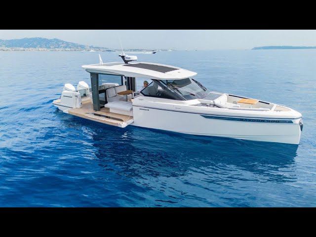 Saxdor 400  GTO полный  обзор катера |  Yachts Expert 10
