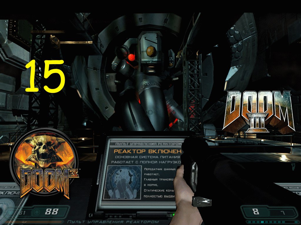 DOOM 3 №15 - Противники идиоты!