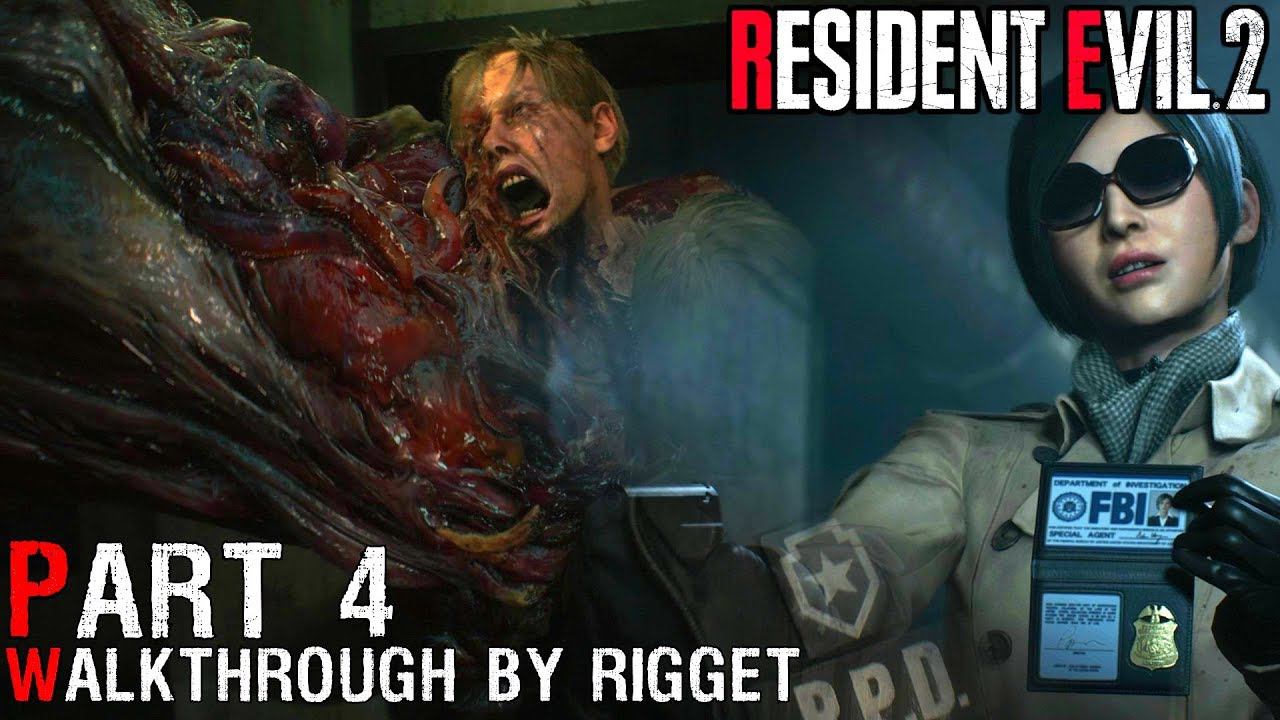 Resident Evil 2 Remake LEON Прохождение Часть 4 "Уильям и Ада"