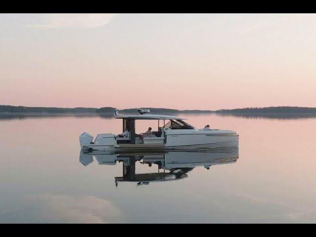 Saxdor 400  GTO полный  обзор катера |  Yachts Expert 1