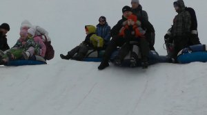 Январь 2015 г. 35-я гимназия г. Владимира. 3Б класс. Новый год на Заячьей горе