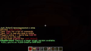 Первое видео по Minecraft