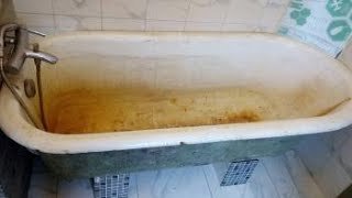 КАК ОЧИСТИТЬ ВАННУ ОТ НАЛЕТА И РЖАВЧИНЫ В ДОМАШНИХ УСЛОВИЯХ