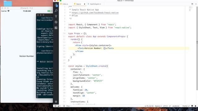 Access Xcode Version Number in Your React Native App – смотреть онлайн ...