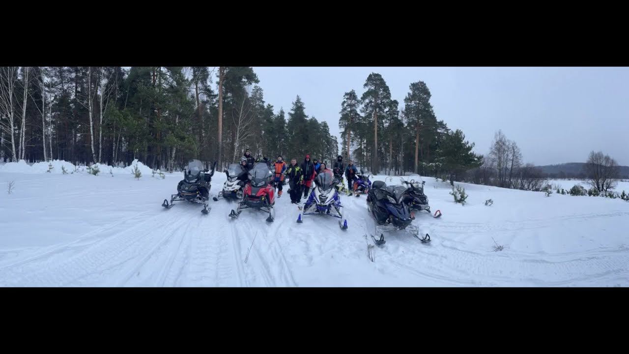 Покатушка на снегоходах г. Вязники .Клуб квадрик 33
