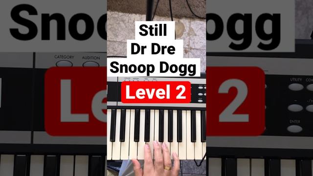 5 LEVELS ON PIANO TUTORIAL | Dr. Dre - Still D.R.E. ft. Snoop Dogg