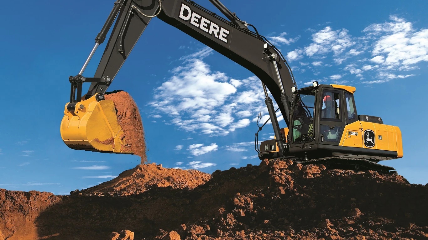 Гусеничные экскаваторы John Deere E260LC